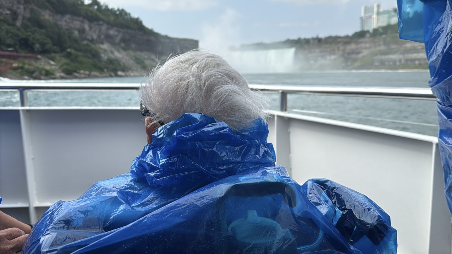 105-Year Old Emily Bula fulfills life-long dream aboard Maid of the ...